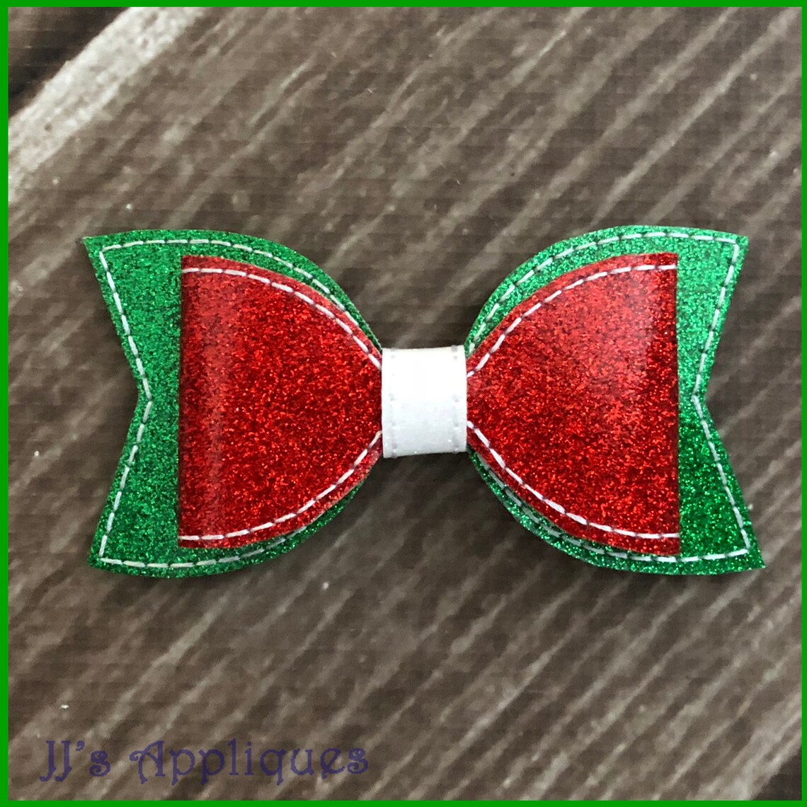 ITH Big Loop Bow With 2 Center Tie Options Embroidery Design - Etsy
