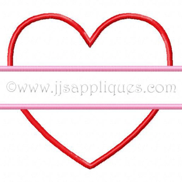 Split Applique - Etsy