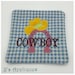 Cowboy Western Embroidery Applique Design Cowboy Across Horseshoe With ...