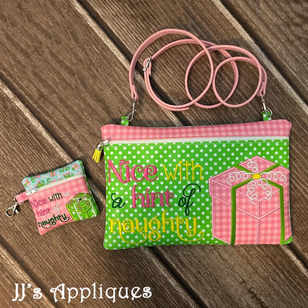 ITH Purse - Present Purse - 8 Designs, 4 Design Sizes, 2 Finish Seam ...