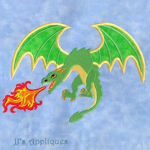 Dragon Applique - Etsy