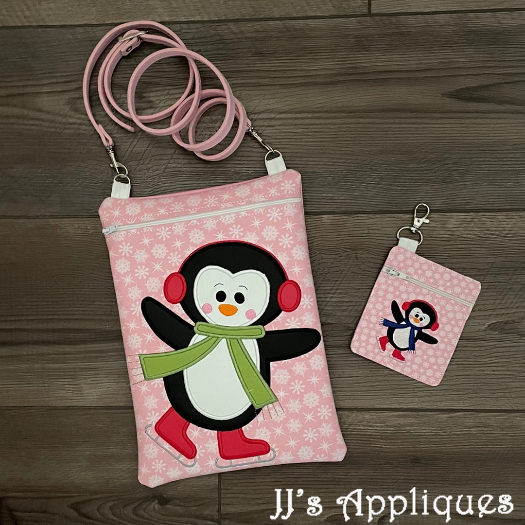 ITH Purse - Penguin Purse - 8 Designs, 4 Sizes With 2 Finish Seam ...