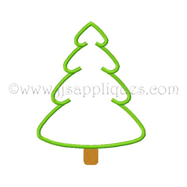 Pine Tree Applique - Etsy