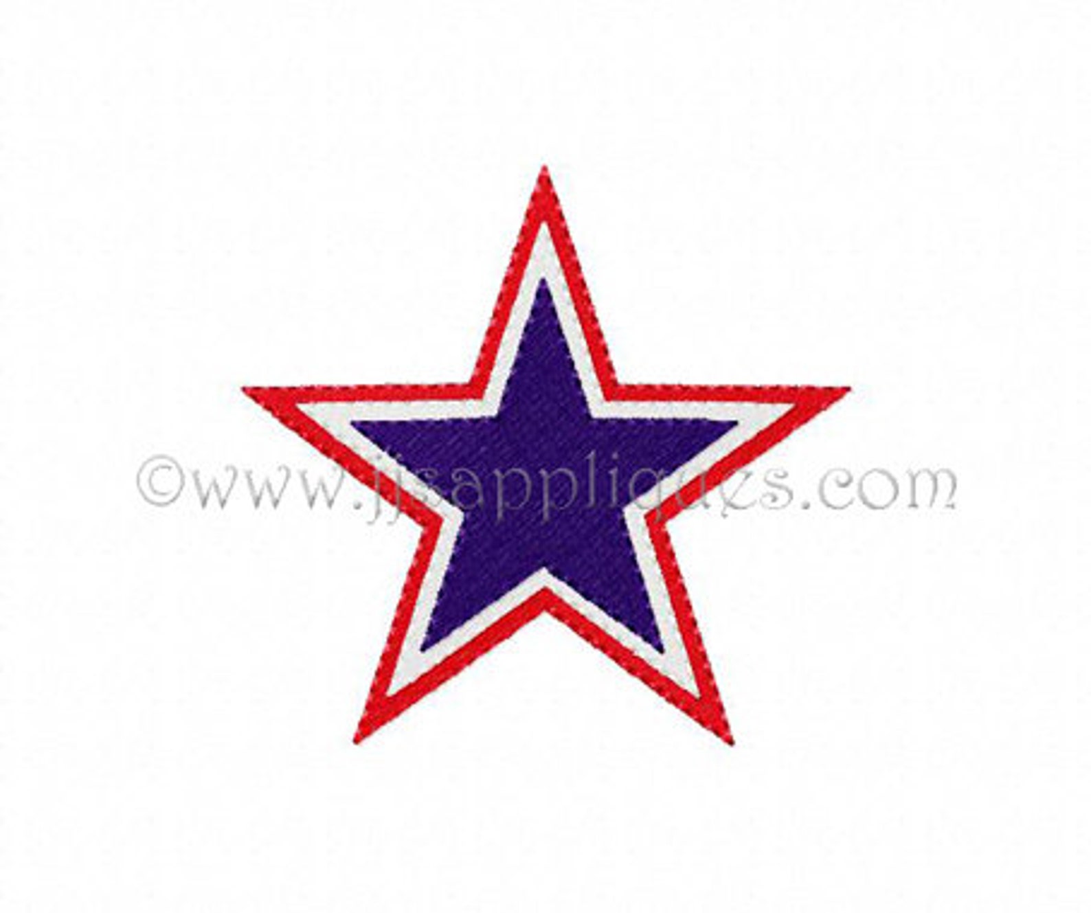 3 Tiered Star Embroidery Designs, 4th of July, Cheerleading Design Star ...