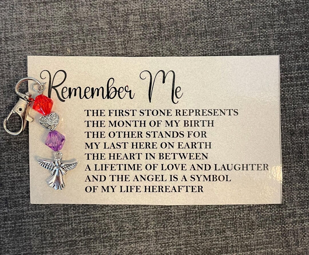 Remember Me Memorial Clip - Etsy