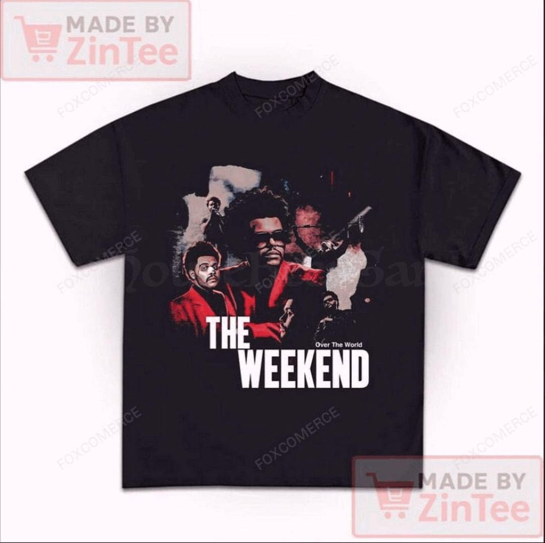 The Weeknd After Hours Tour Shirt Oversized Graphic Concert Tee - Etsy