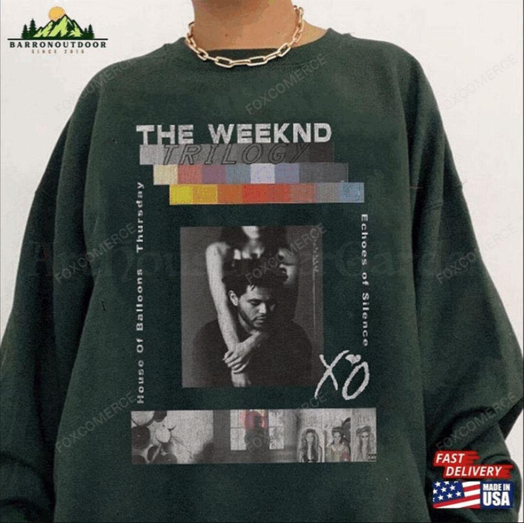 The Weeknd Trilogy Starboy Shirt, Tour Album Merch, Unisex Music Tee - Etsy