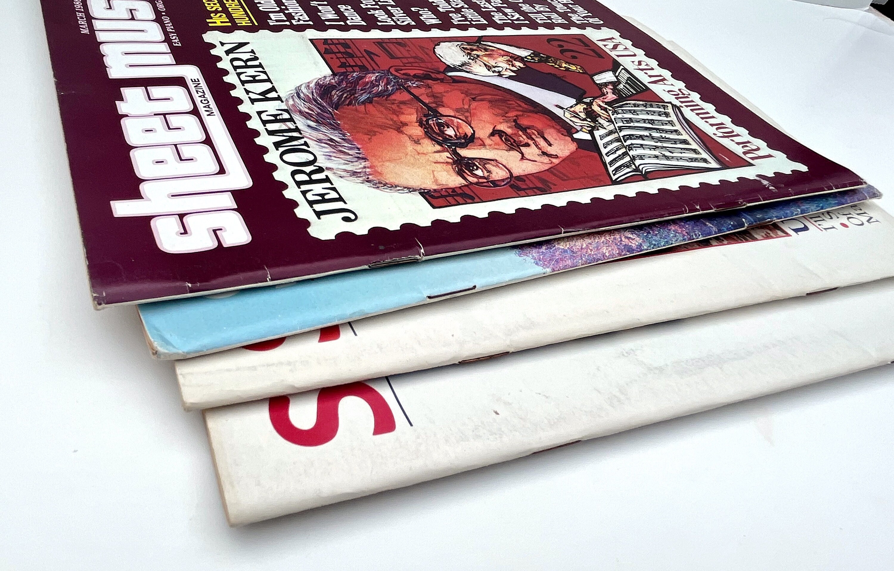 1986 Sheet Music Magazines - Easy Piano - Organ - Guitar - Etsy