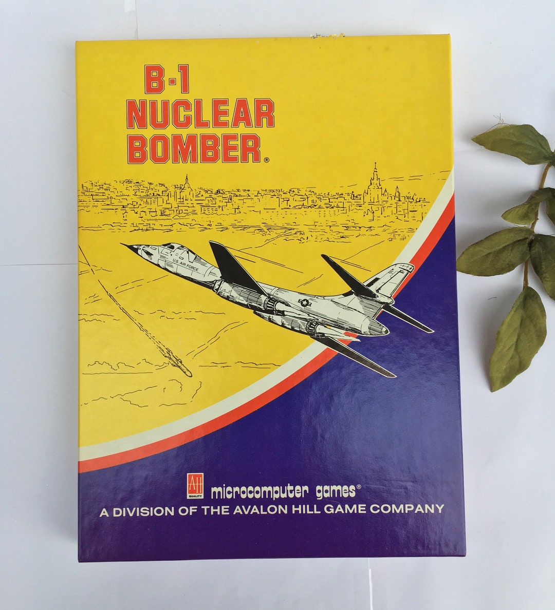 B-1 Nuclear Bomber Avalon Hill Atari 400/800 Microcomputer Game - Etsy