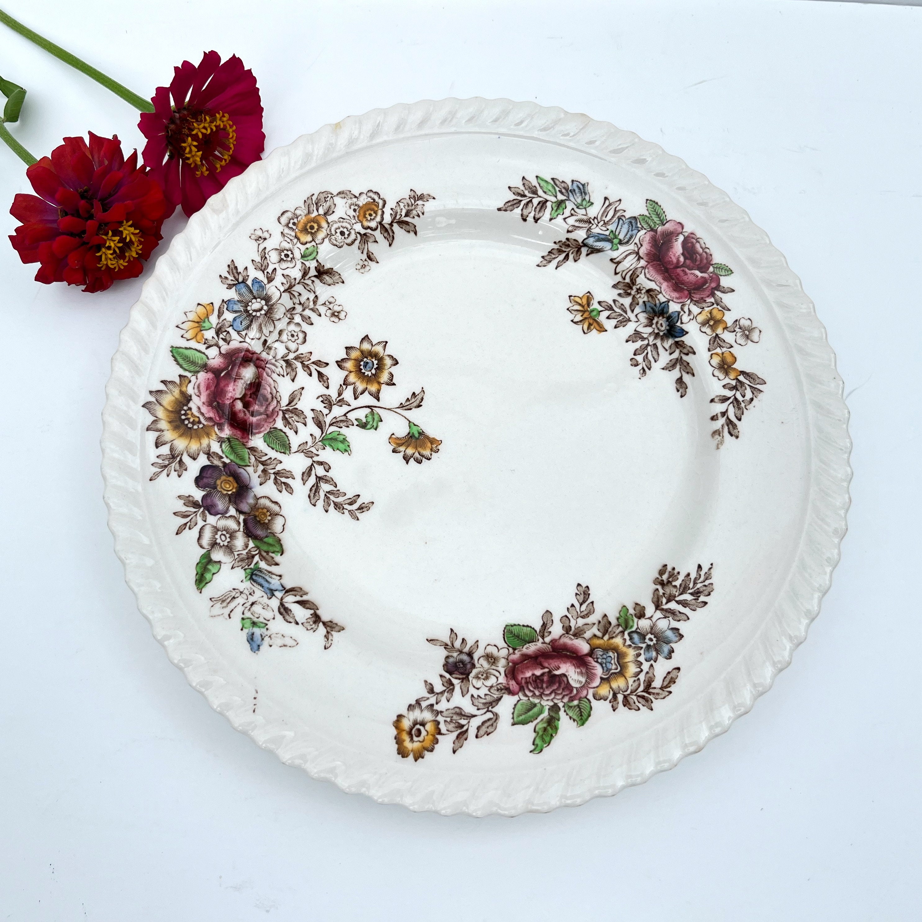 The Marquis - Vintage Windsor Ware - 8" Salad Plate - Etsy