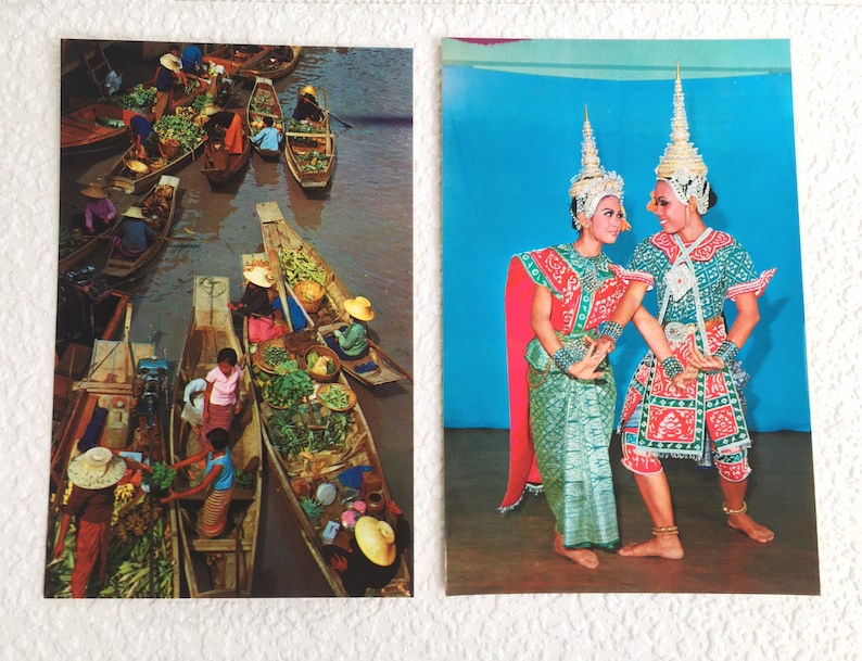 Thailand 1972 Mint Stamps and Postcards - Etsy