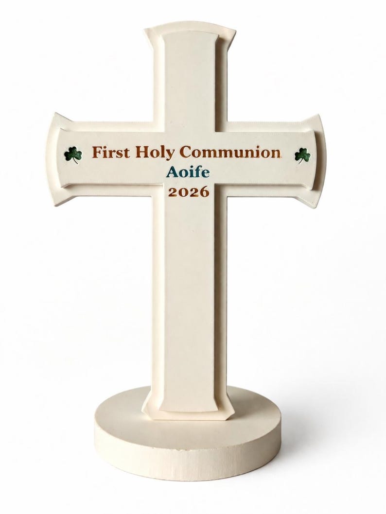 Personalised First Holy Communion Cross Keepsake - Etsy