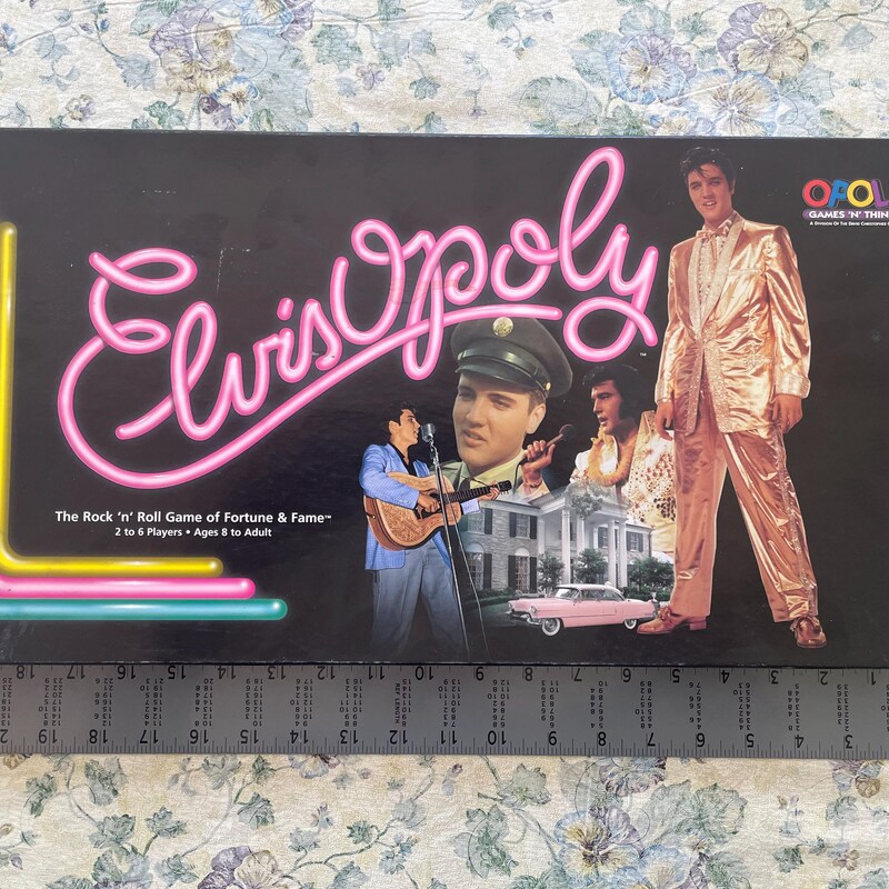 Elvis Presley Board Game - Etsy