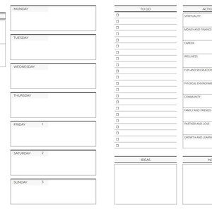 2021 Planner Agenda Printable Instant Digital Download - Etsy