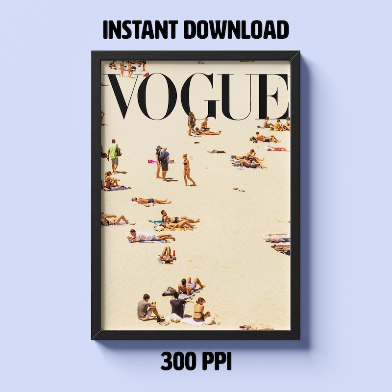 Vogue Poster - Etsy