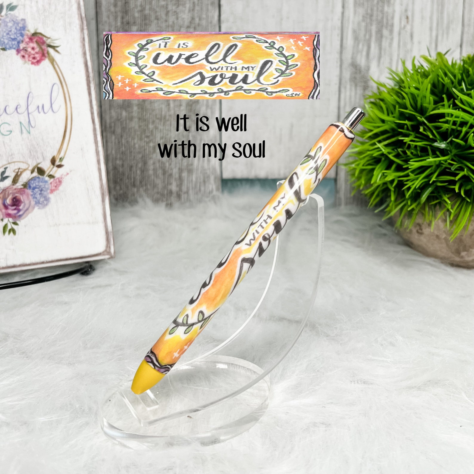 Scripture Epoxy Pens, Religious Pens, Religious Gifts, Christian Gifts ...