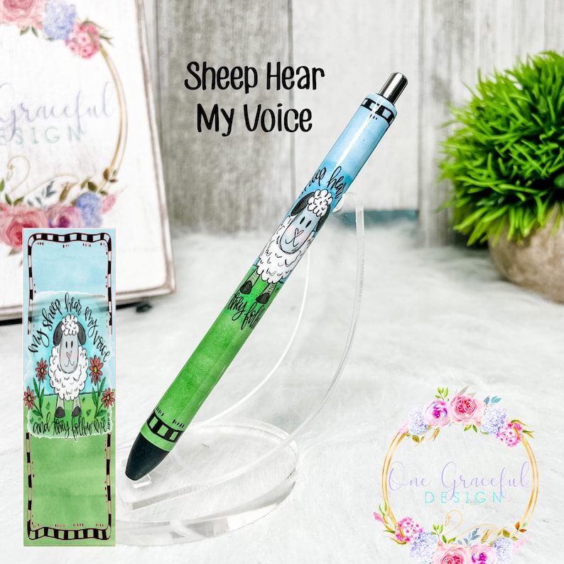 Scripture Pens Epoxy Pens Religious Pens Religious Gifts | Etsy