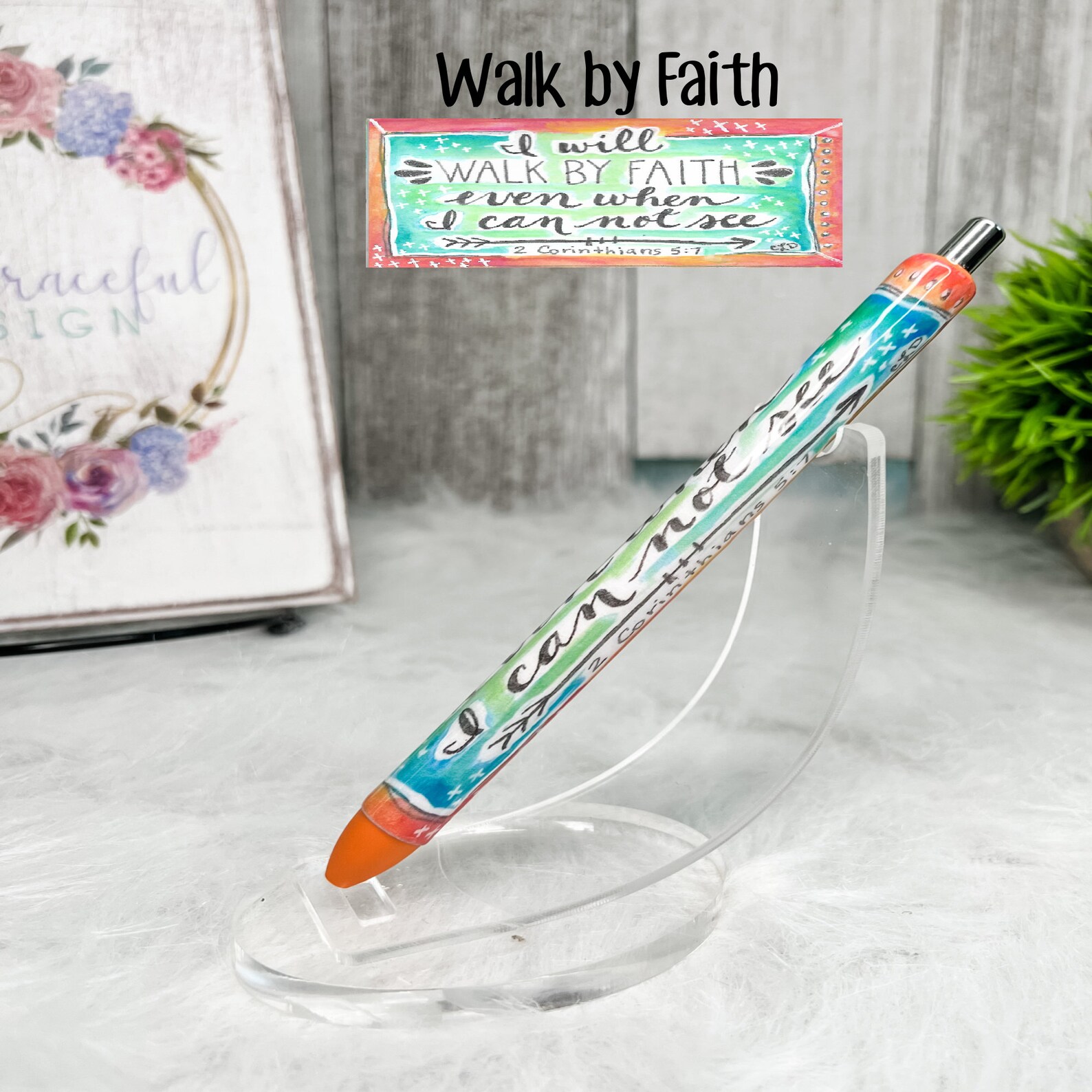 Scripture Epoxy Pens, Religious Pens, Religious Gifts, Christian Gifts ...
