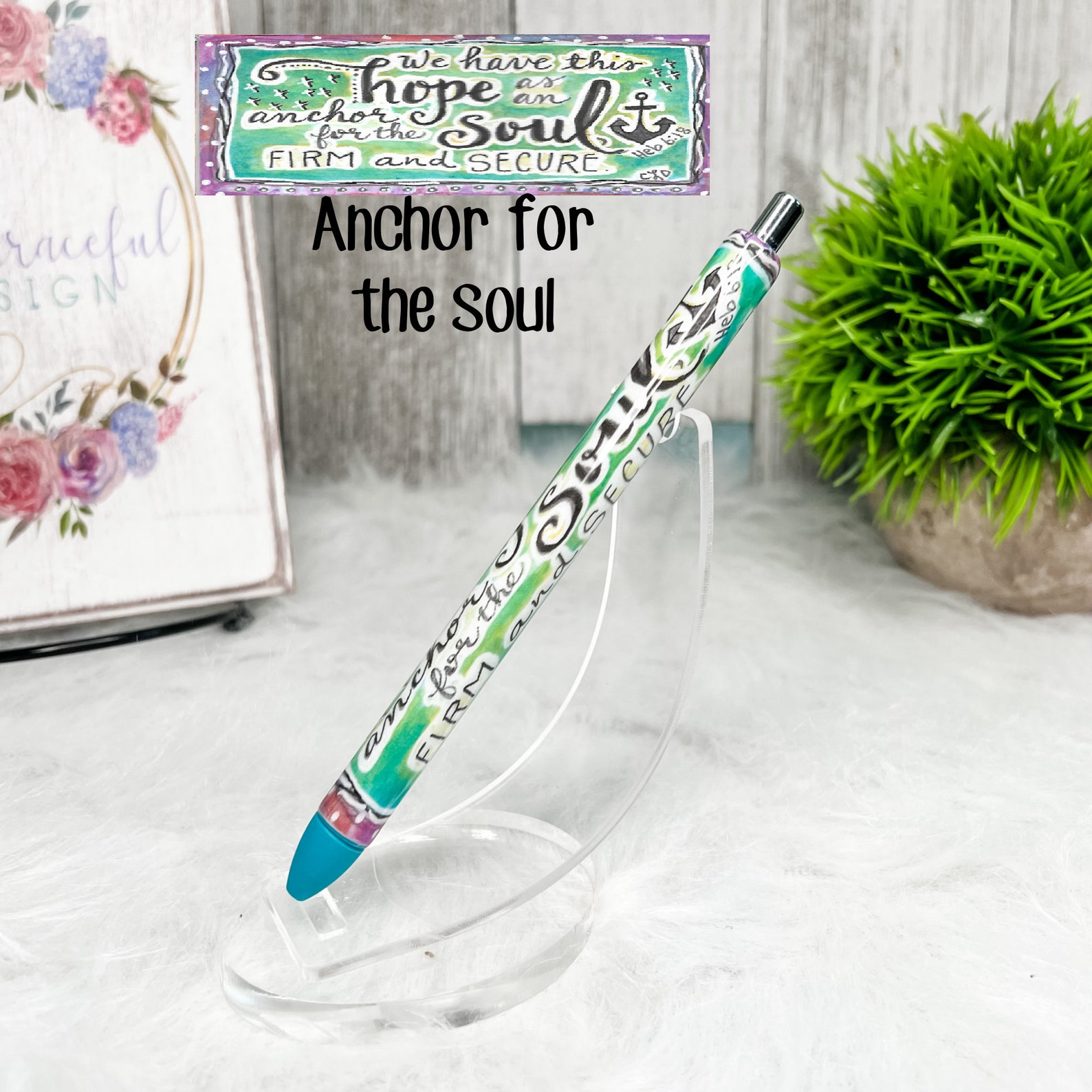 Scripture Epoxy Pens, Religious Pens, Religious Gifts, Christian Gifts ...