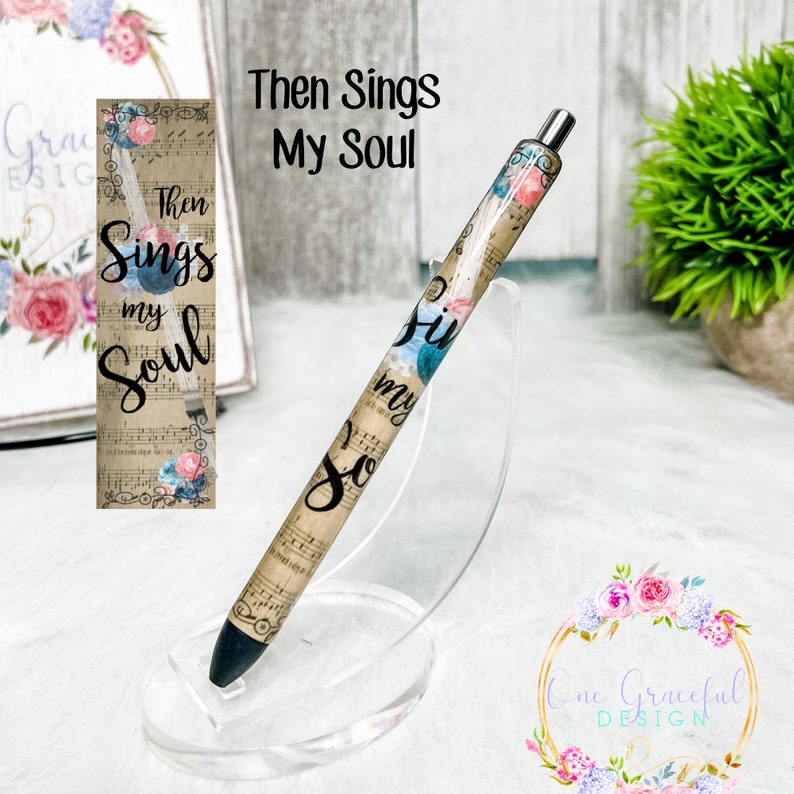 Scripture Pens Epoxy Pens Religious Pens Religious Gifts | Etsy