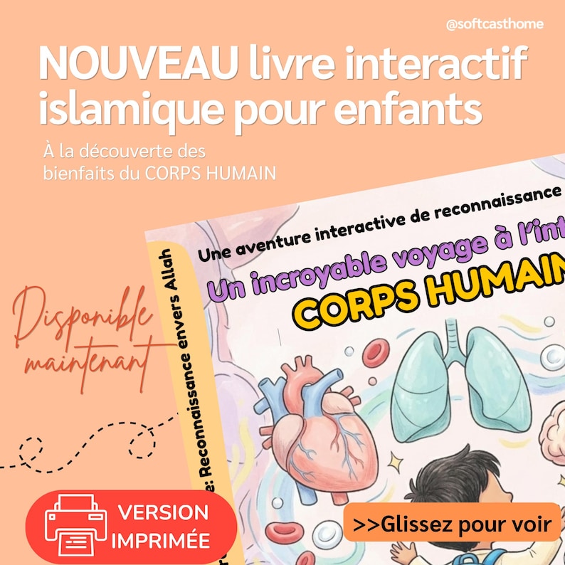 Interactive Islamic Children's Book: Human Body Gratitude Adventure ...