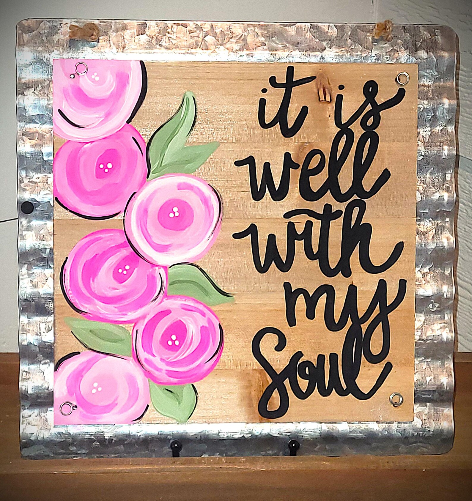 It is Well With My Soul Hand Painted Sign - Etsy