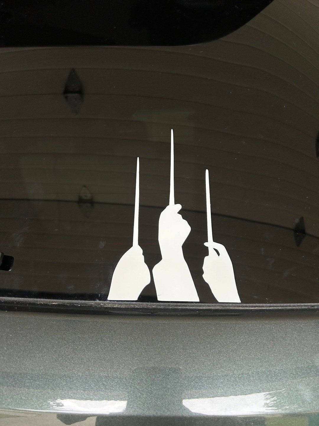 Wands Up Harry Potter Car Decal Wizard Decal Custom Car - Etsy