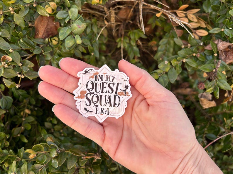 Sticker, Kindle Sticker, Phone Sticker, Onyx Storm, Quest Squad, Funny ...