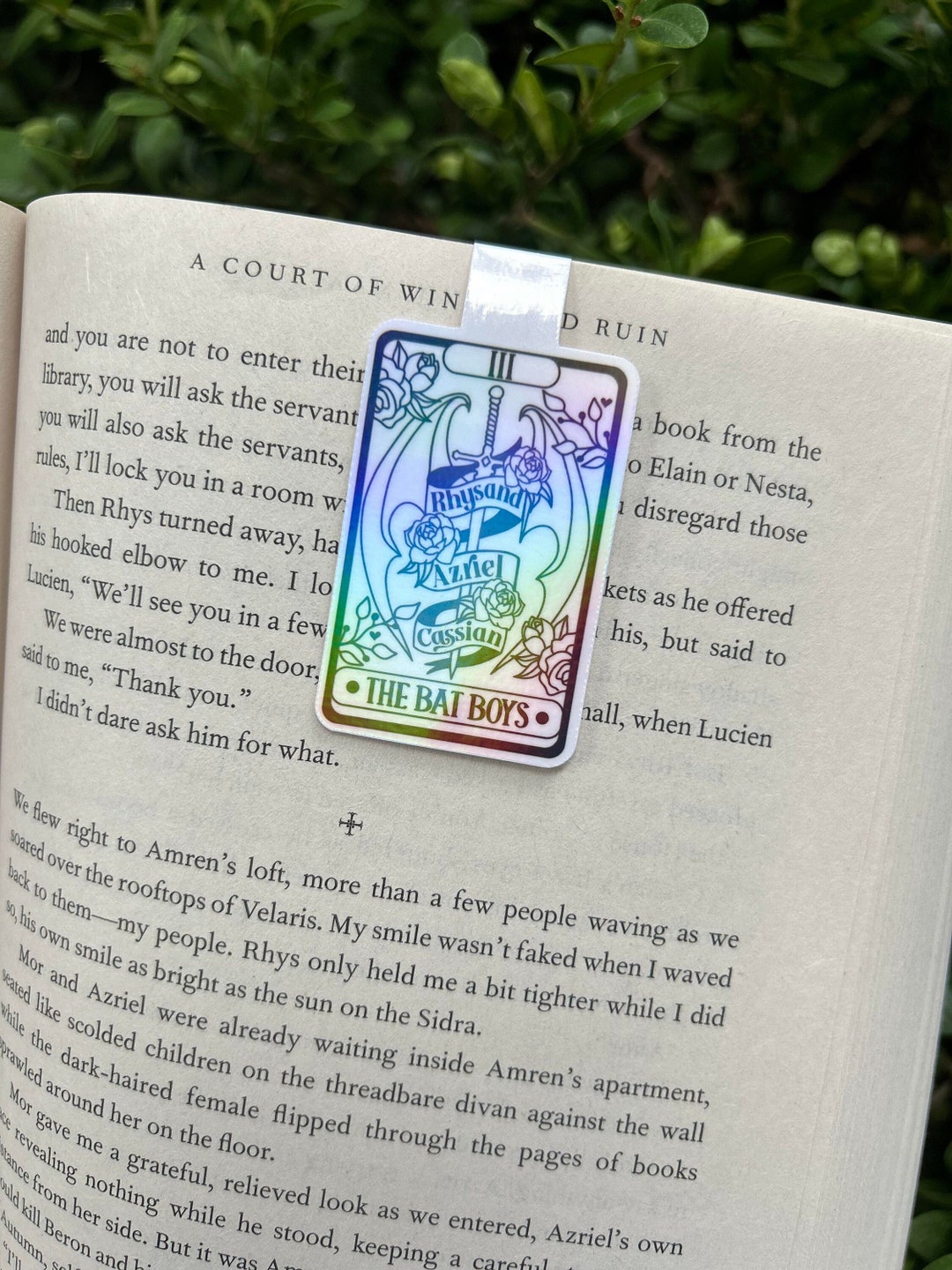 Magnetic Bookmark Bat Boys Thingy Thingz Custom Bookmark - Etsy