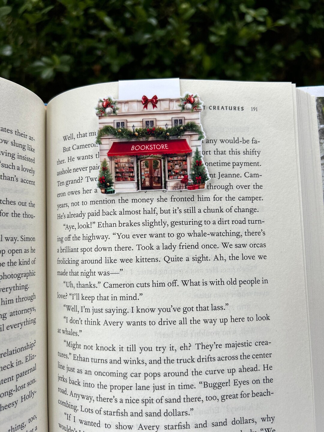 Magnetic Bookmark, Cozy Bookstore, Thingy Thingz, Custom Bookmark ...