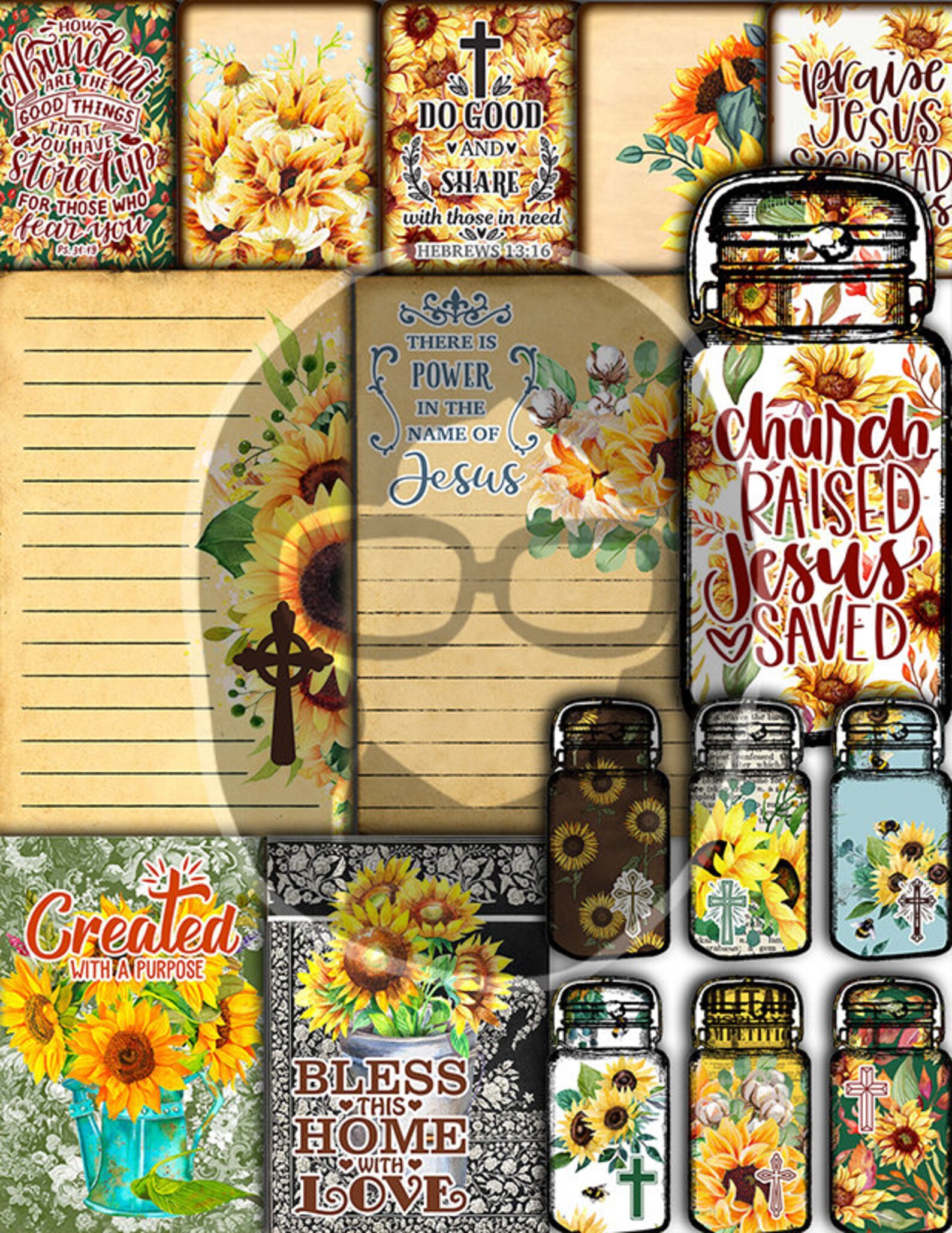 Christian Affirmations Prayer Kit 40pg Digital Download - Etsy