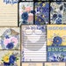 Blue Digital Paper, Printable Journal Bundle -40pg Digital Download ...