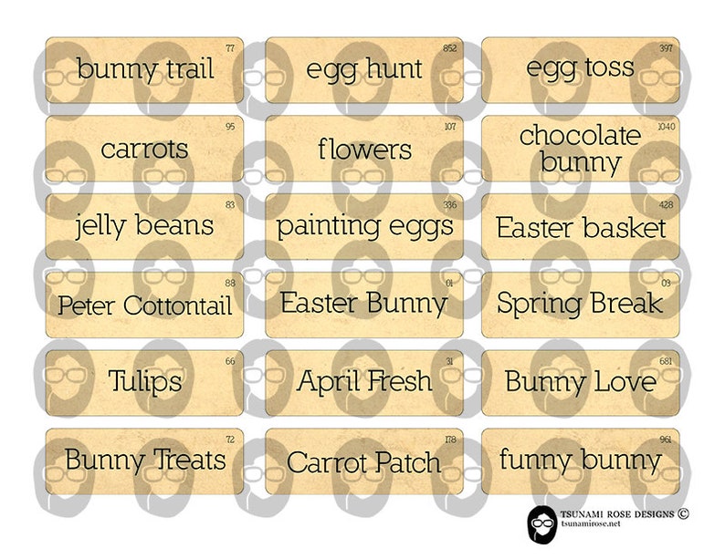 Spring Easter Quotes Vocabulary Flashcard 3pg Digital - Etsy