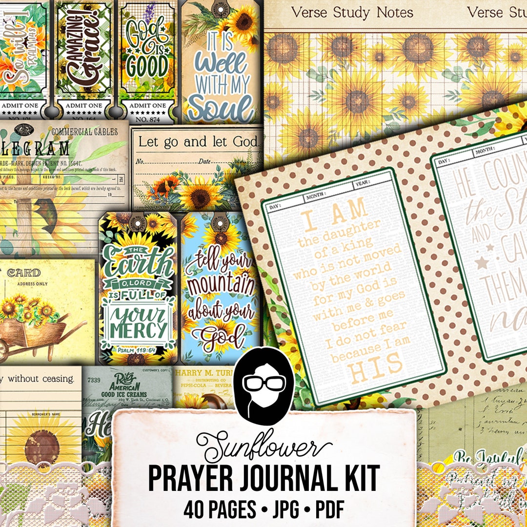 Christian Affirmations, Prayer Kit -40pg Digital Download- Faith ...