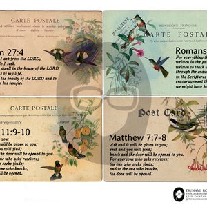 Illustrated Faith - Hummingbird Worship Prayer Journal Postcards #3 - 2 ...