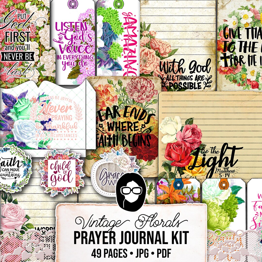 Ephemera for Bible Journaling, Jesus Quotes -49pg Digital Download ...