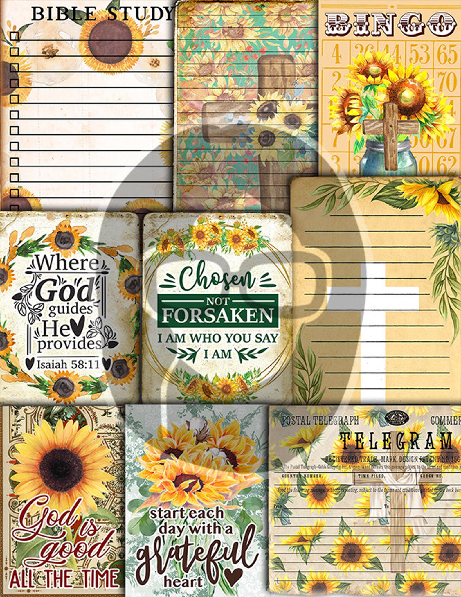 Christian Affirmations Prayer Kit 40pg Digital Download - Etsy