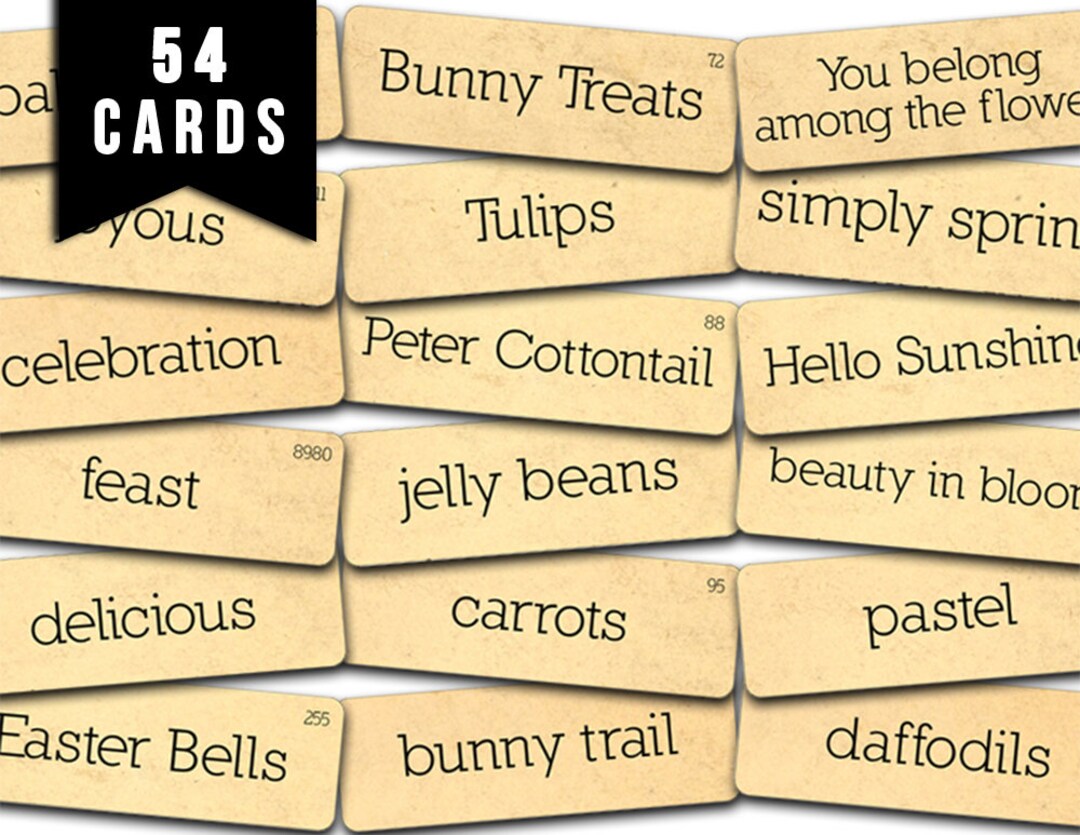 Spring Easter Quotes, Vocabulary Flashcard - 3pg Digital Download- Junk ...