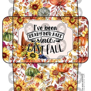 Fall Envelopes, Junk Journal Envelopes -8pg Digital Download ...