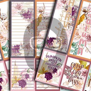 Journaling Spot Printables, Autumn Journal Printable -18pg Digital ...