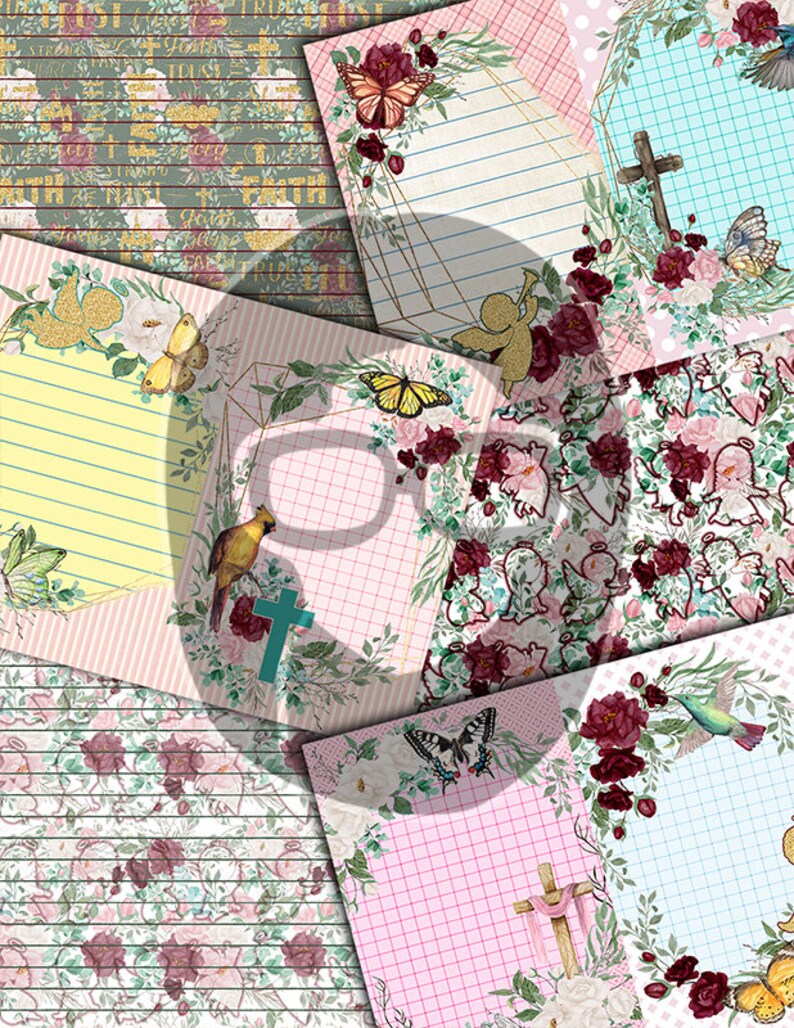Grief Journal Printable, Bible Journaling Kit -29pg Digital Download ...