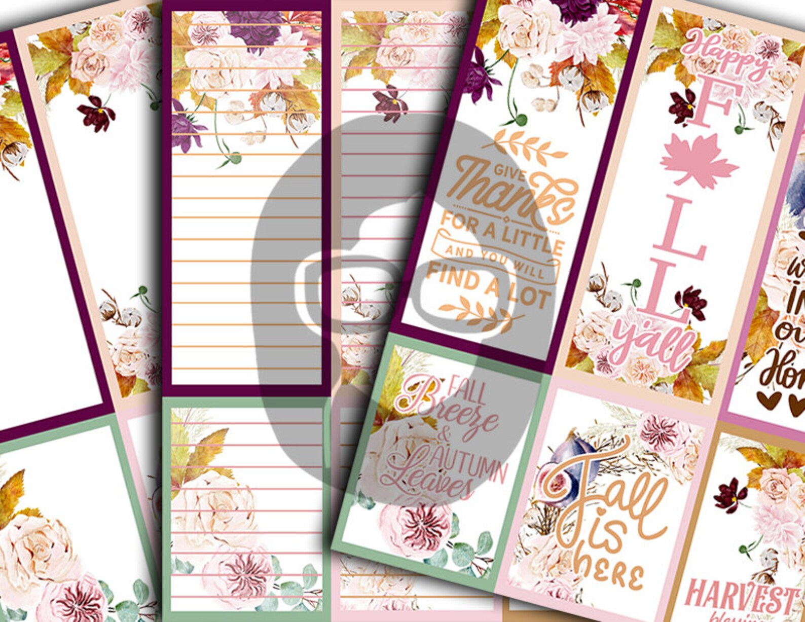 Journaling Spot Printables Autumn Journal Printable 18pg - Etsy