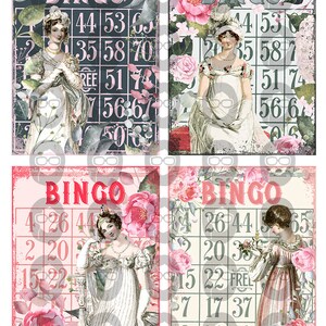 Pride and Prejudice - Jane Austen Bingo Cards - 3 Page Instant Download ...