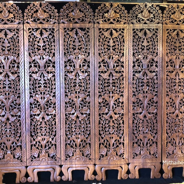 Carved Screen Panels - Etsy