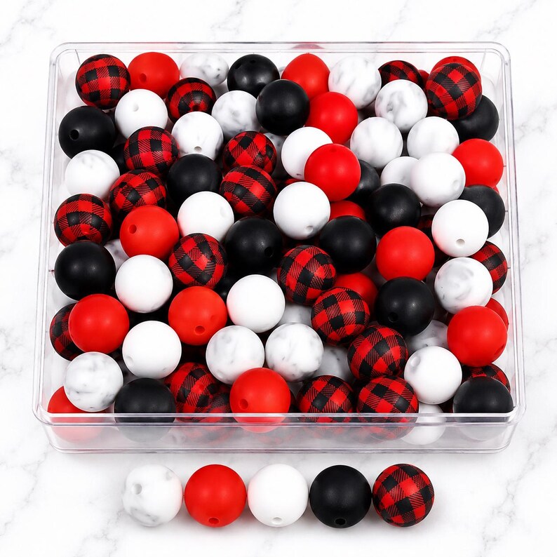 Silicone Bead Mix | Assorted Colors | DIY Beading Supplies | Pen Making ...