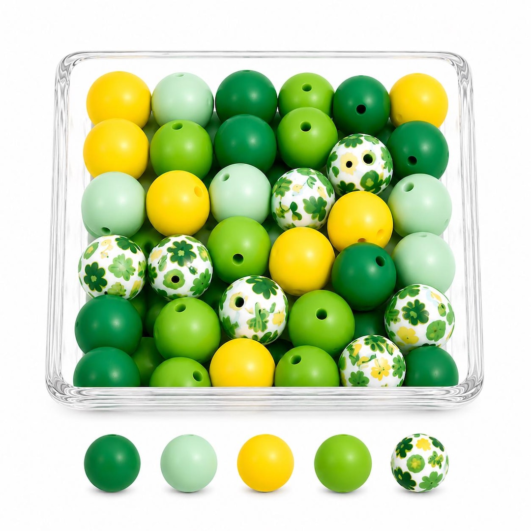 Silicone Bead Mix | Assorted Colors | DIY Beading Supplies | Pen Making ...
