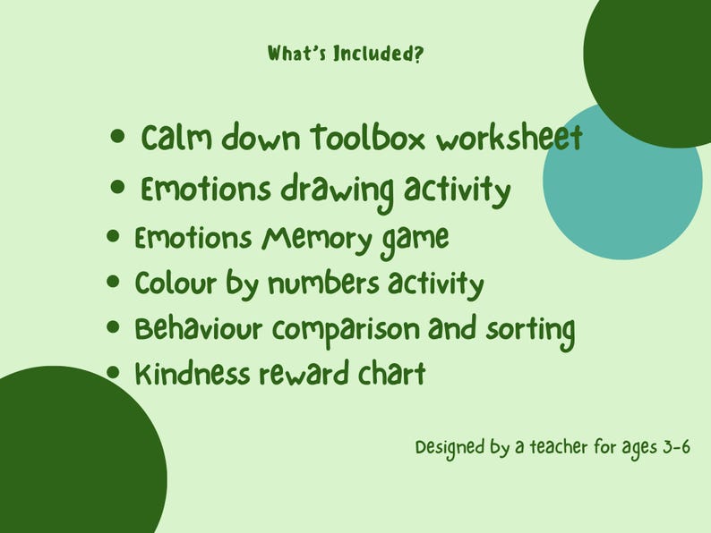 Calm Down Toolbox Printable | Emotions Activities for Preschoolers ...