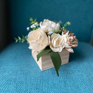 Customizable Sola Wood Flower Arrangement, Wooden Flower, Centerpiece ...