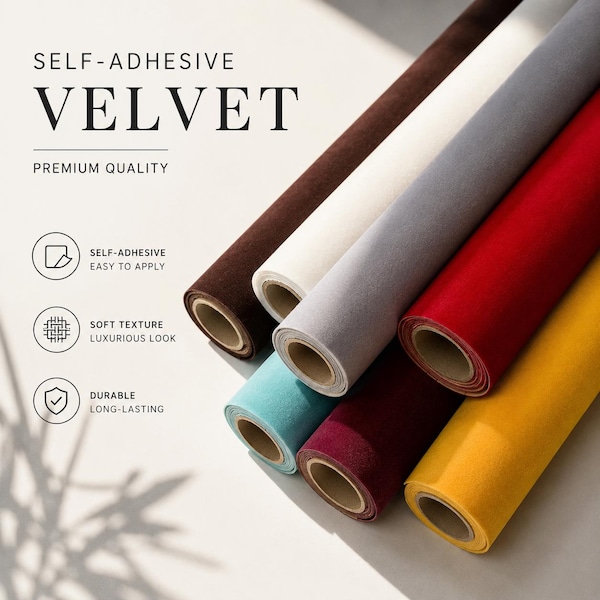 Self Adhesive Velvet - Etsy