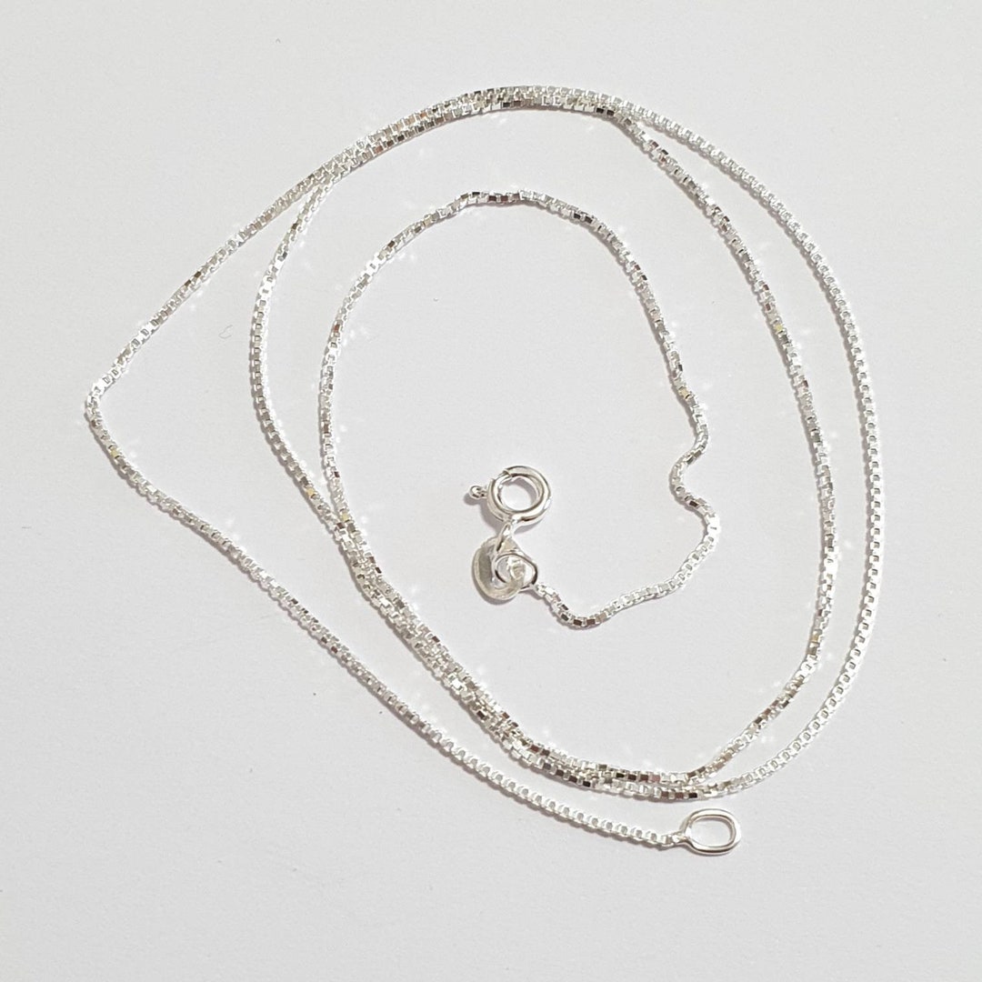 925 Sterling Silver Box Chain,silver Box Chain,925 Silver Chain,silver ...